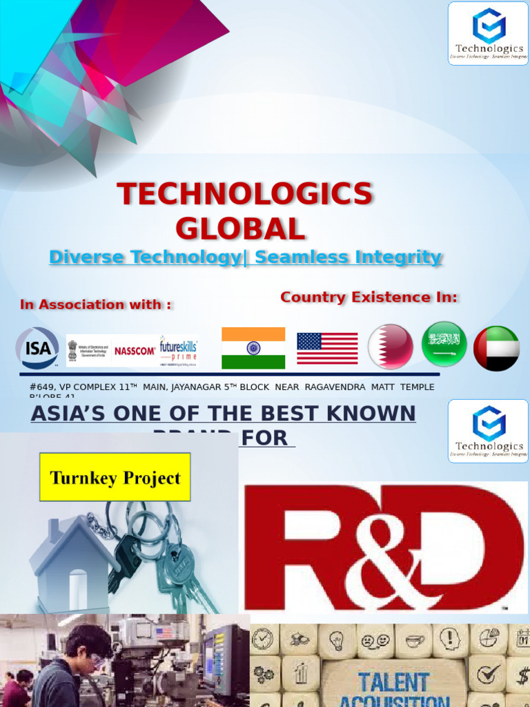 Technologics Global Company Profile Jan2024 - Project & Research | PDF | Doha | Internet Of Things
