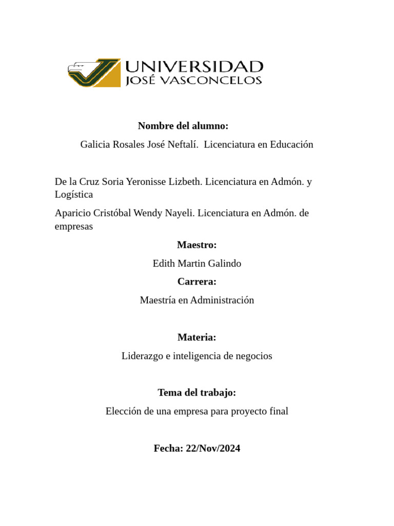 Edith Martin | PDF | Liderazgo | Marketing