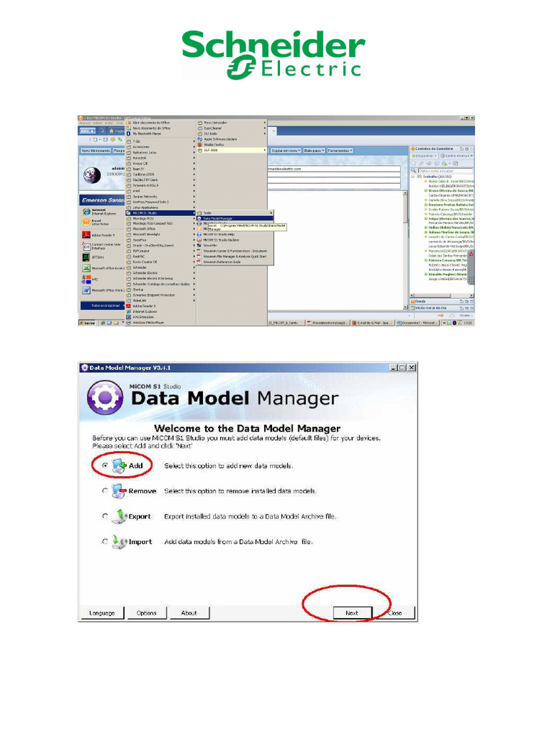 MICOM S1 STUDIO ADICIONANDO DATA MODEL VIA INTERNET - Publicado | PDF
