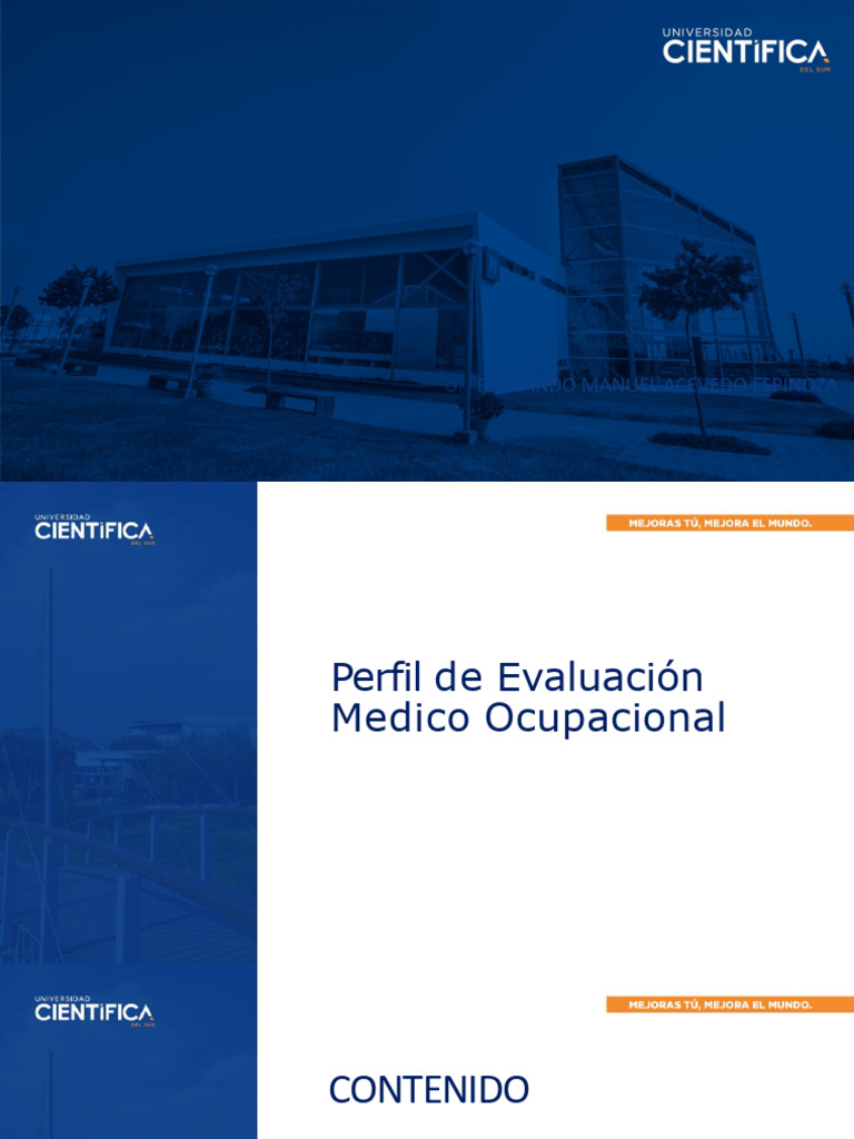 Perfil de EMO | PDF | Seguridad y salud ocupacional