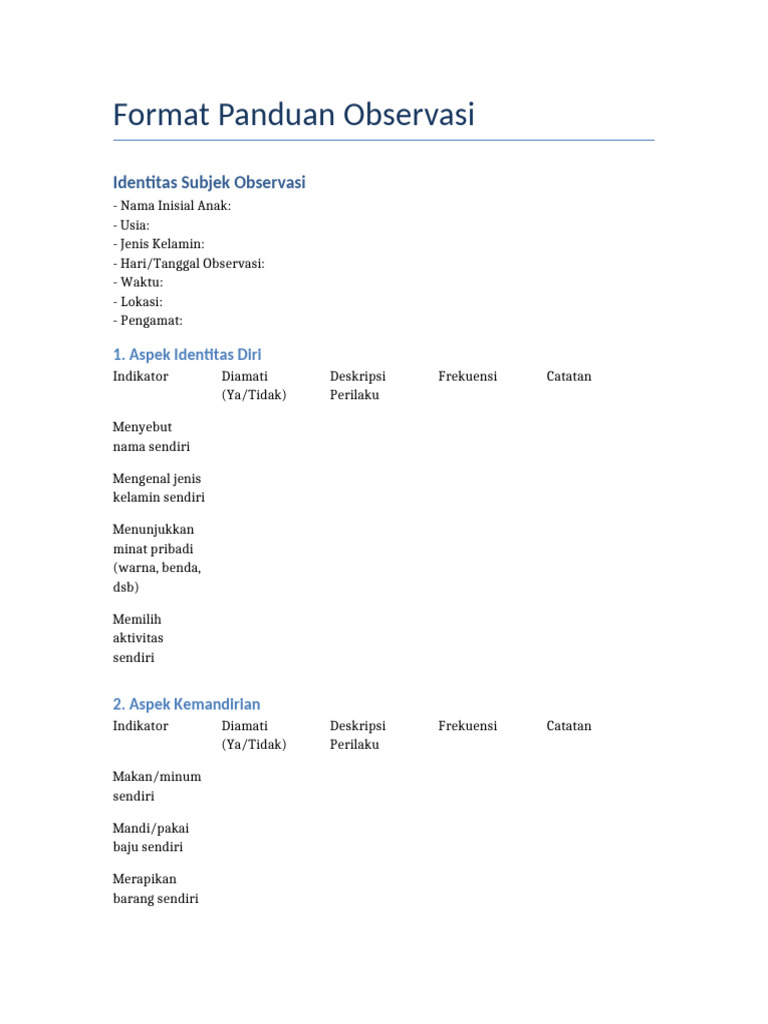 Format_Panduan_Observasi_ABK | PDF