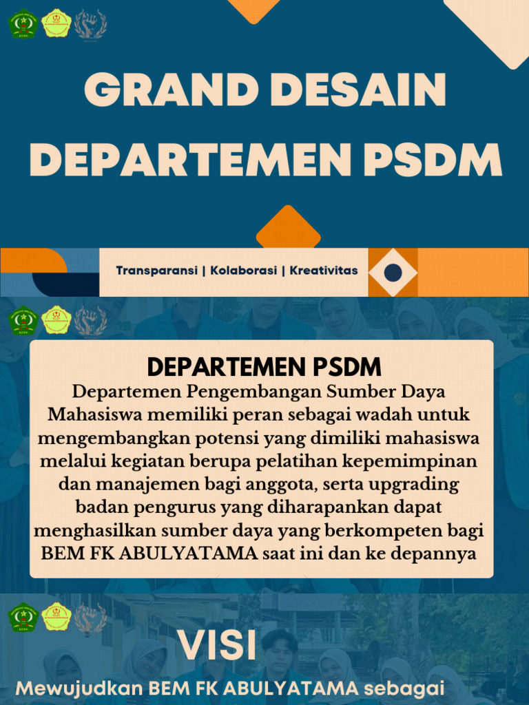 Grand Desain PSDM PDF | PDF