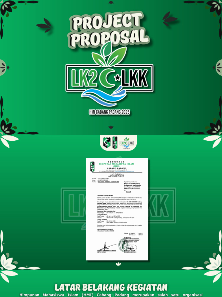 Project Proposal LK2-LKK Hmi CBG PDG | PDF