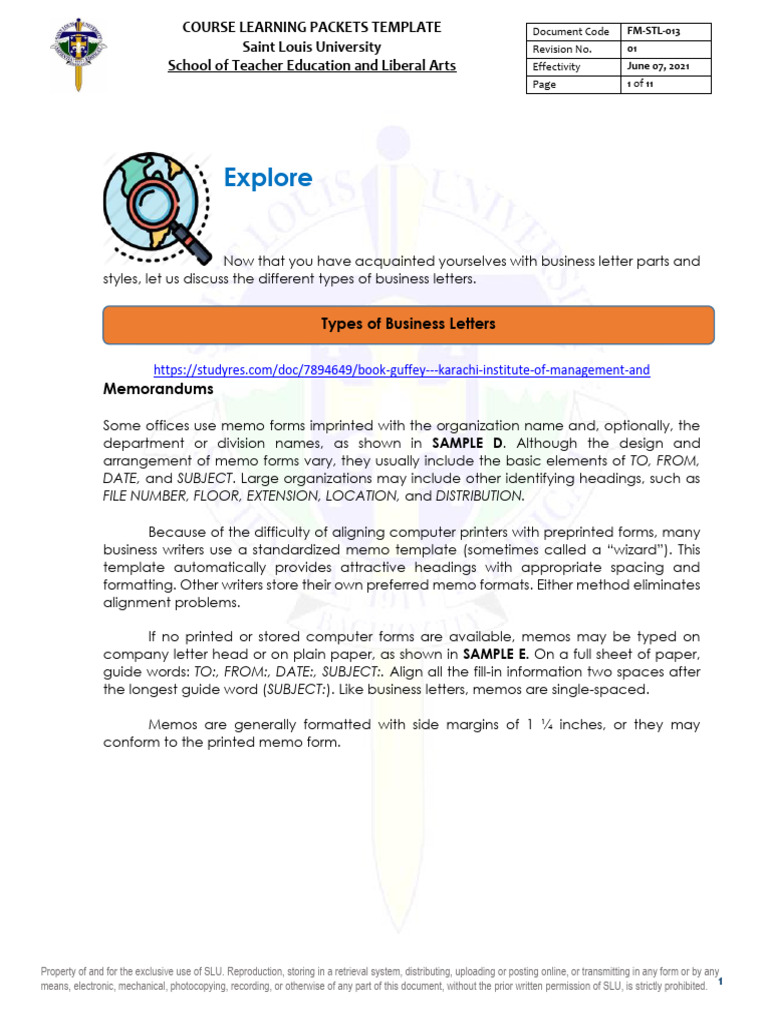 Combc Mod 2 Unit 2 Explore | PDF | Memorandum | News