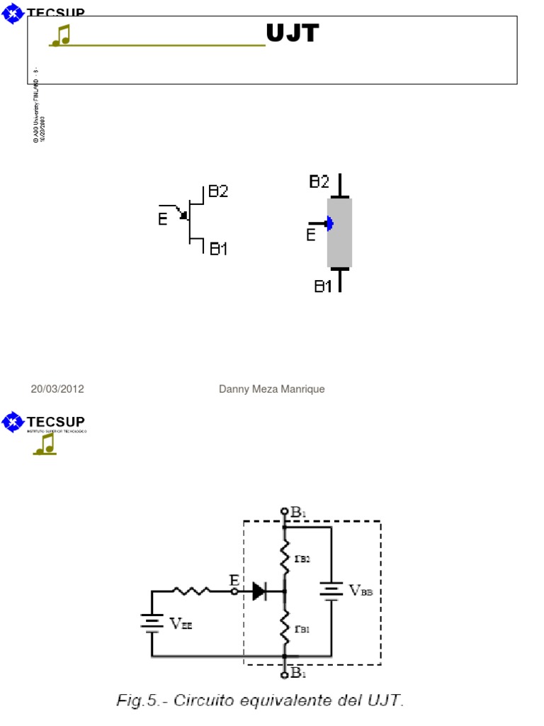 Transistor UJT | Transistor | voltaje | Prueba gratuita de 30 días | Scribd