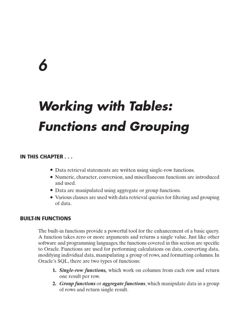RDBMS and Oracle - Full Book PDF | PDF | Computer Programming