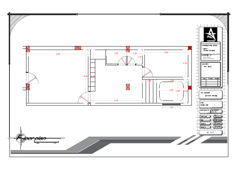 Loor Plan: Aman Shojaee Phone: 0791795176 | PDF