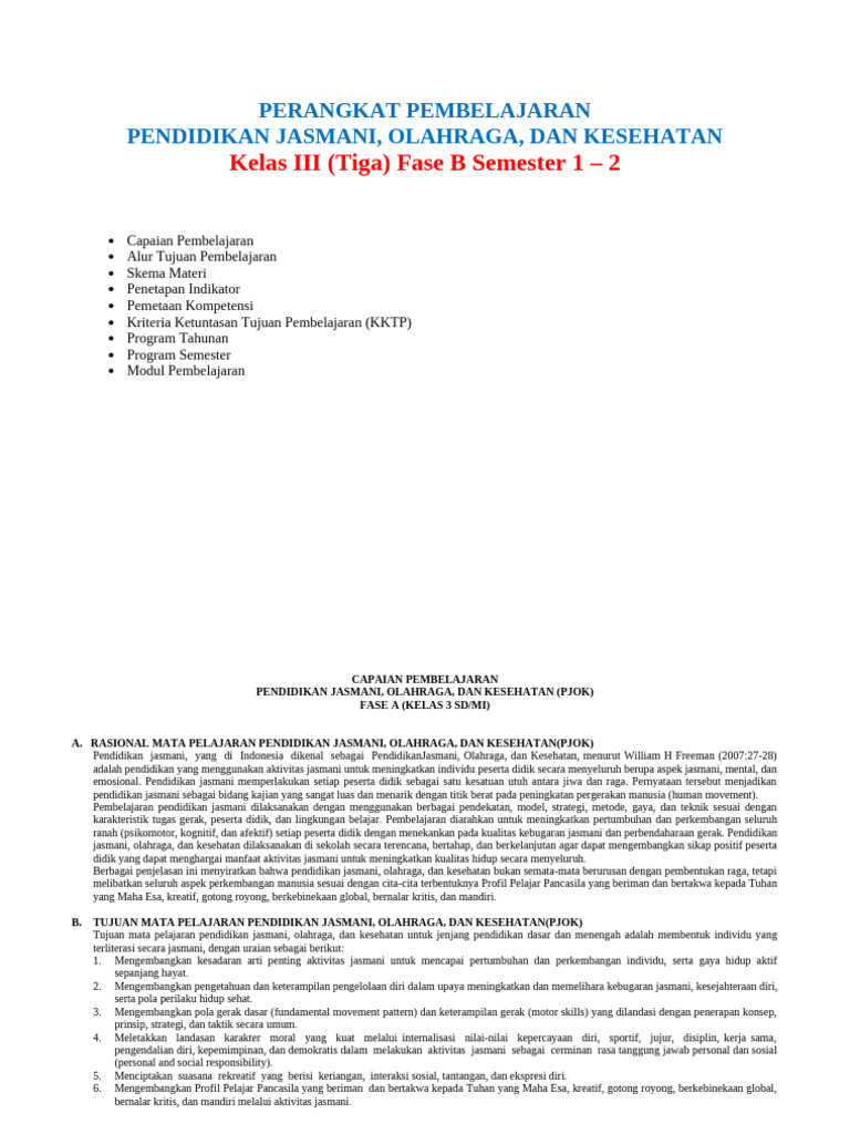 Cp-Atp Skema - Prota-Prosem Lengkap | PDF