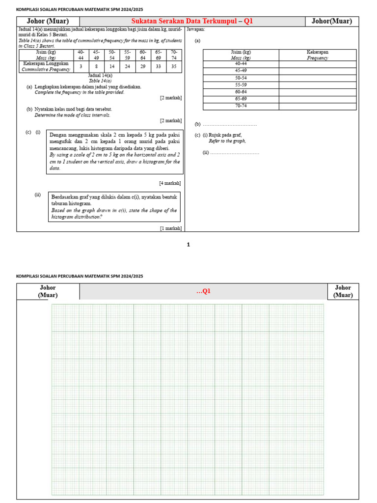 F5 7. Sukatan Serakan Data Terkumpul New | PDF