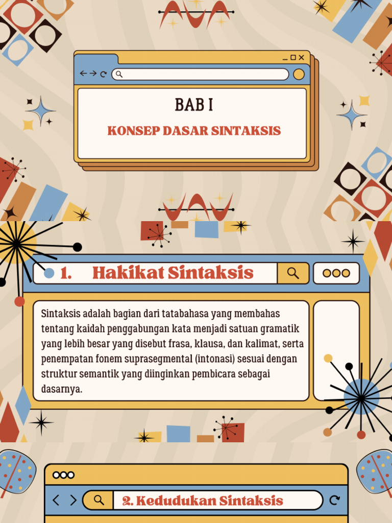 Bab I Sintaksis | PDF