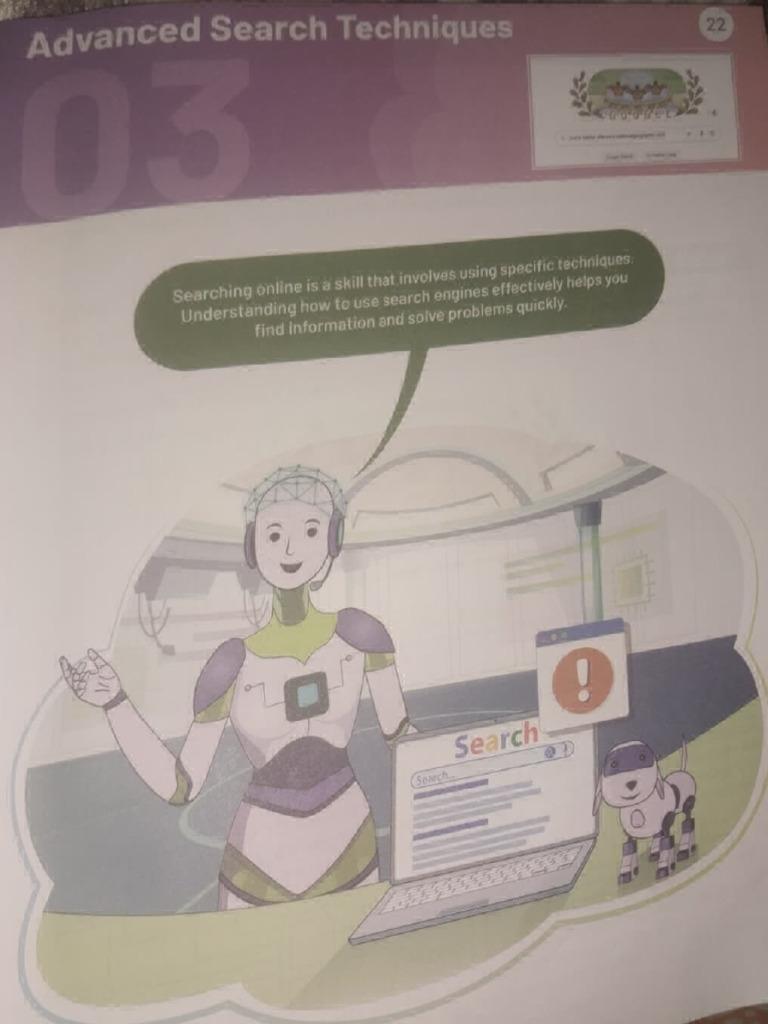 Class 7 Ch3 Advance Search Techniques | PDF | Diet (Nutrition) | Diet & Nutrition