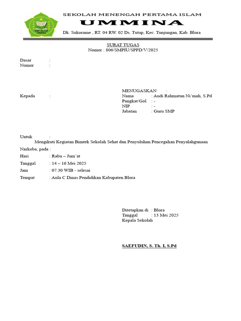 806 SPPD Bu Audi | PDF