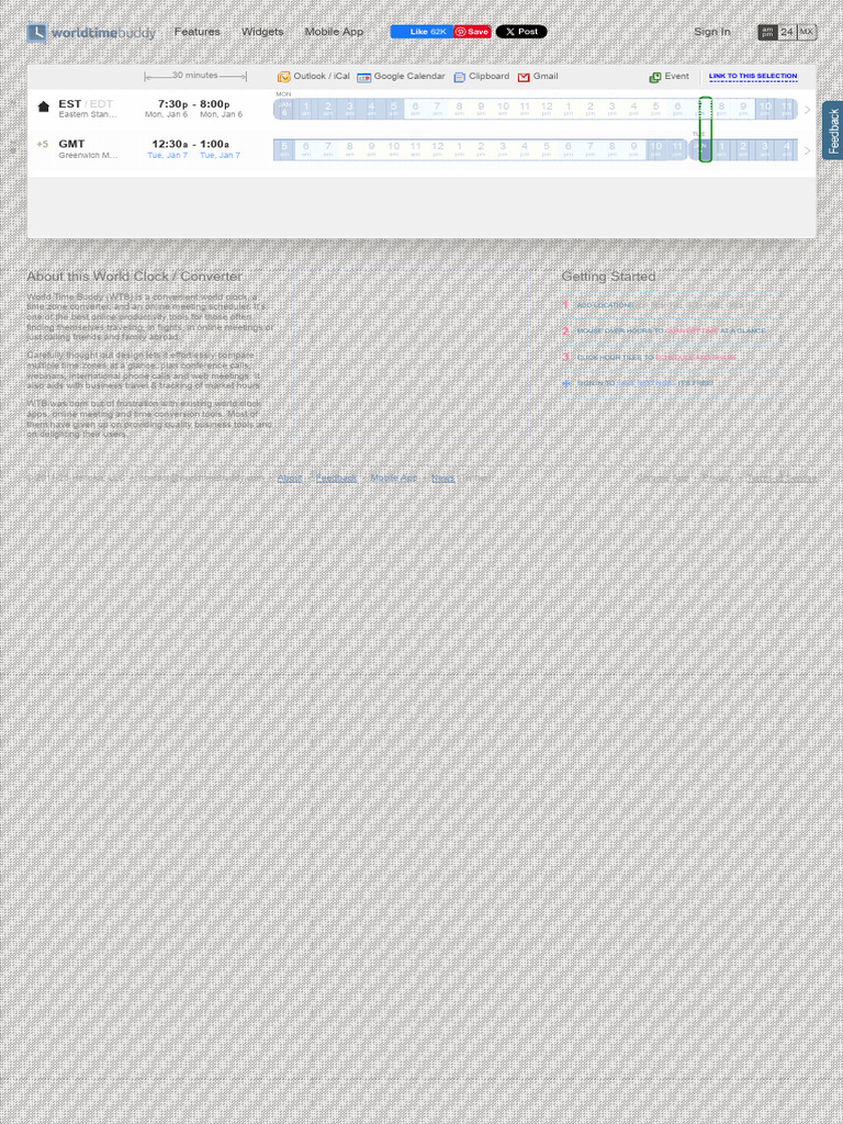 Time Converter and World Clock - Conversion at A Glance - Pick Best ...