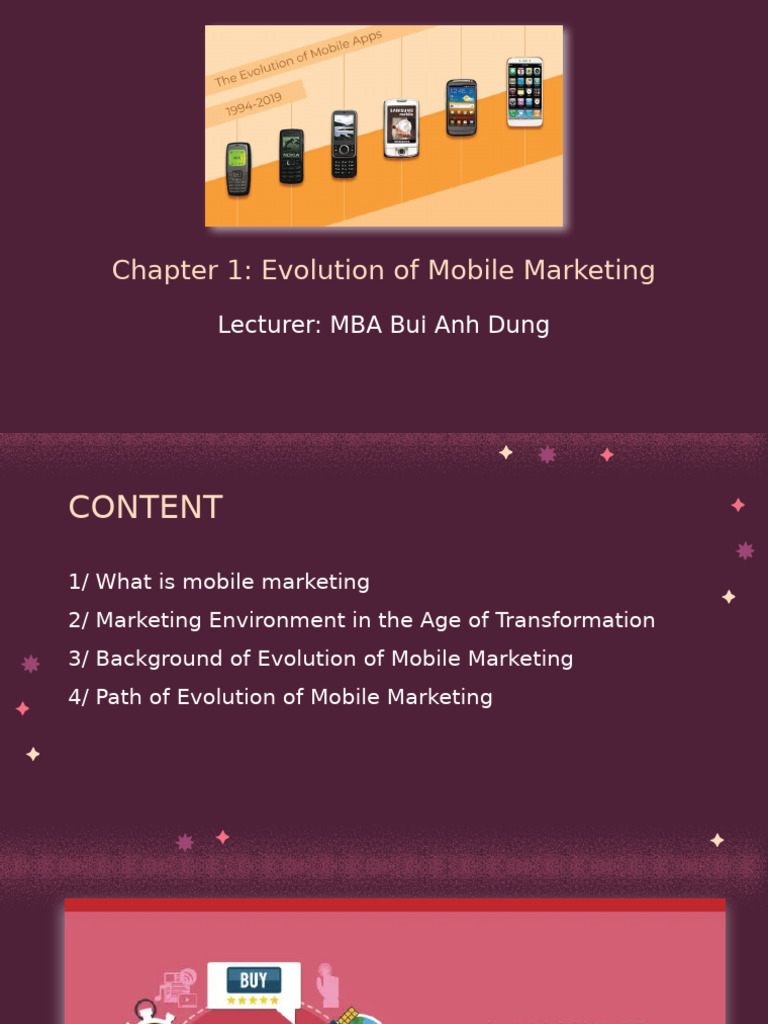 Chapter 1 - Evolution of Mobile Marketing | PDF