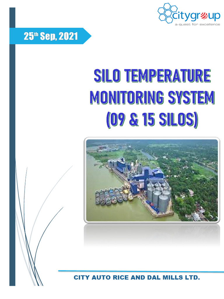 Silo Temperature Monitoring System Maintenance Report, 2021 | PDF
