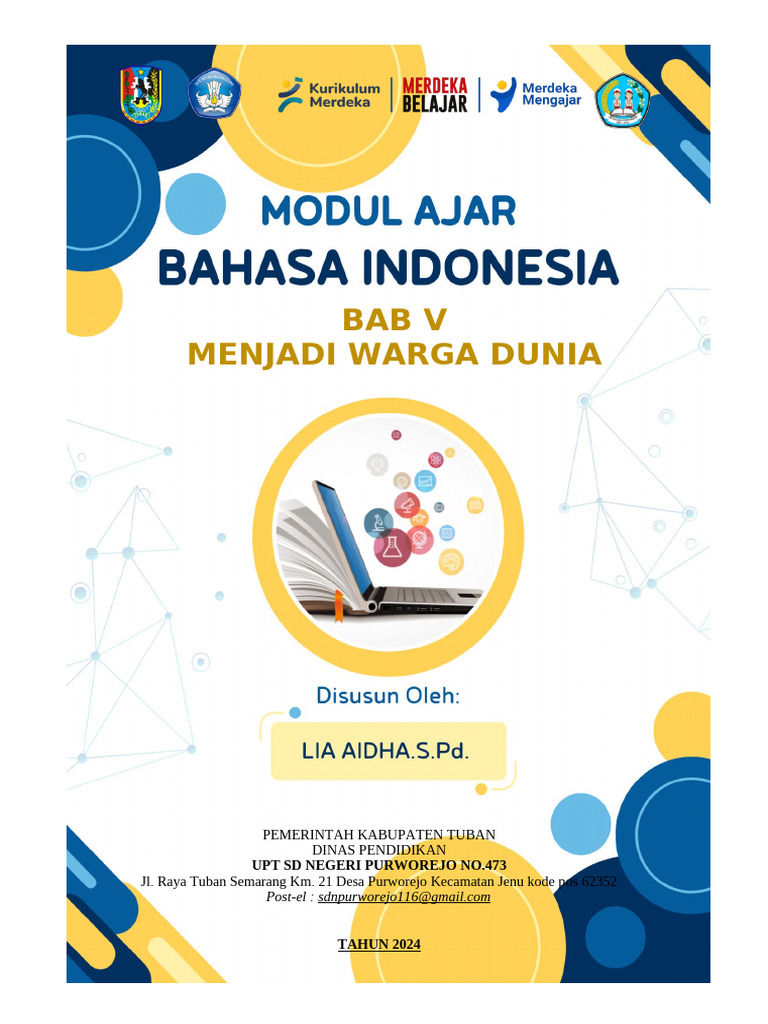 Modul Ajar B Indonesia Kelas 5 Bab 5 Pdf