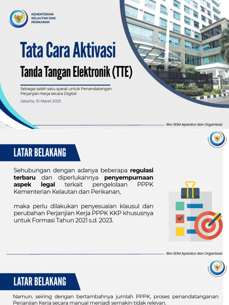 Panduan Pembuatan Tanda Tangan Elektronik | PDF
