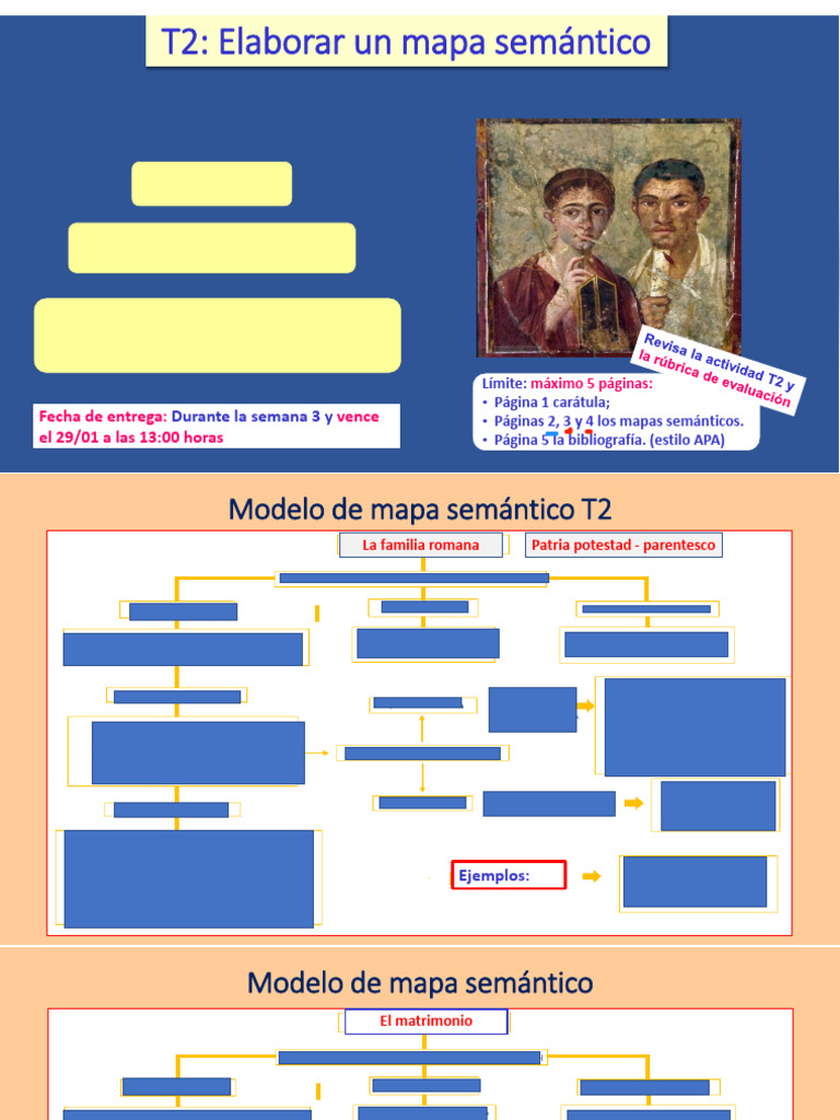 T2 - Modelo de Mapa Semántico y Bibliografía en Formato APA PDF | PDF