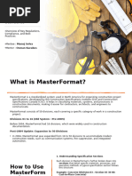 CSI Masterformat Divisions | PDF