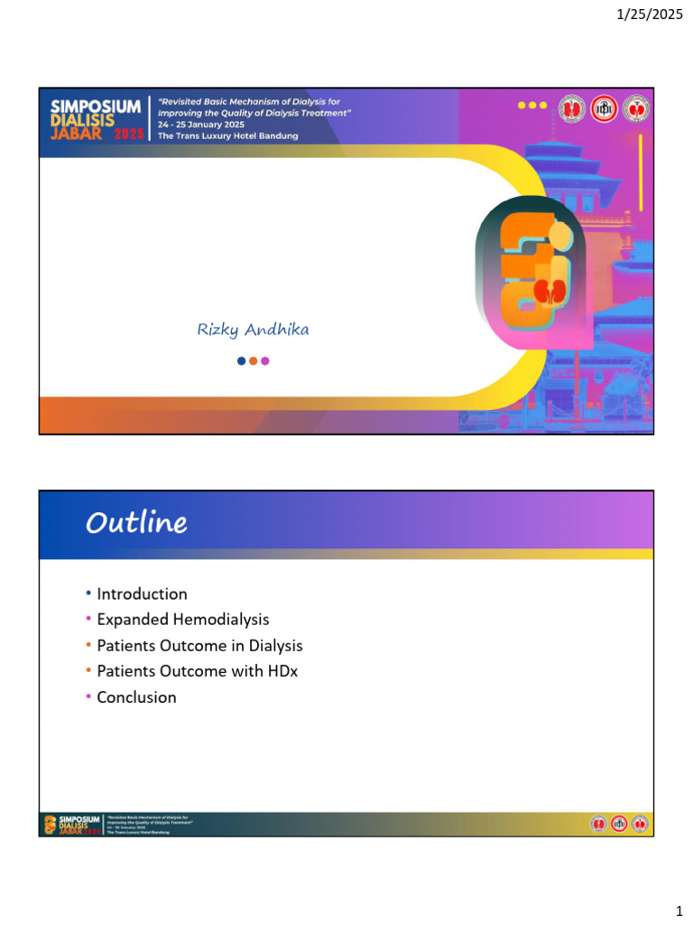 DR Rizky Andhika, SPPD - GH - Expanded Hemodialysis A New Concept of ...