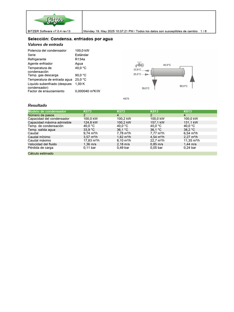 Bitzer Selection Software | PDF | Refrigerante | Gases