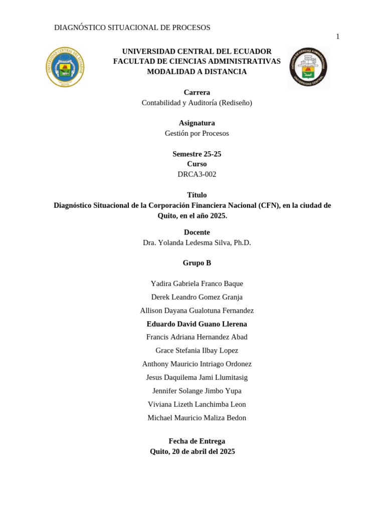 DCA3 2 Grupo B Proyecto Cpitulo 1 20 Abr 25.DOCX | PDF | Sustentabilidad | Planificación