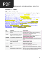 Antibiotic Chart Infectious Disease Bug Drug Table PDF | PDF ...