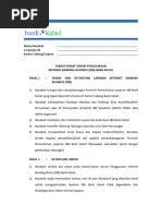 Panduan Pengaturan IBB Bank Kalsel | PDF