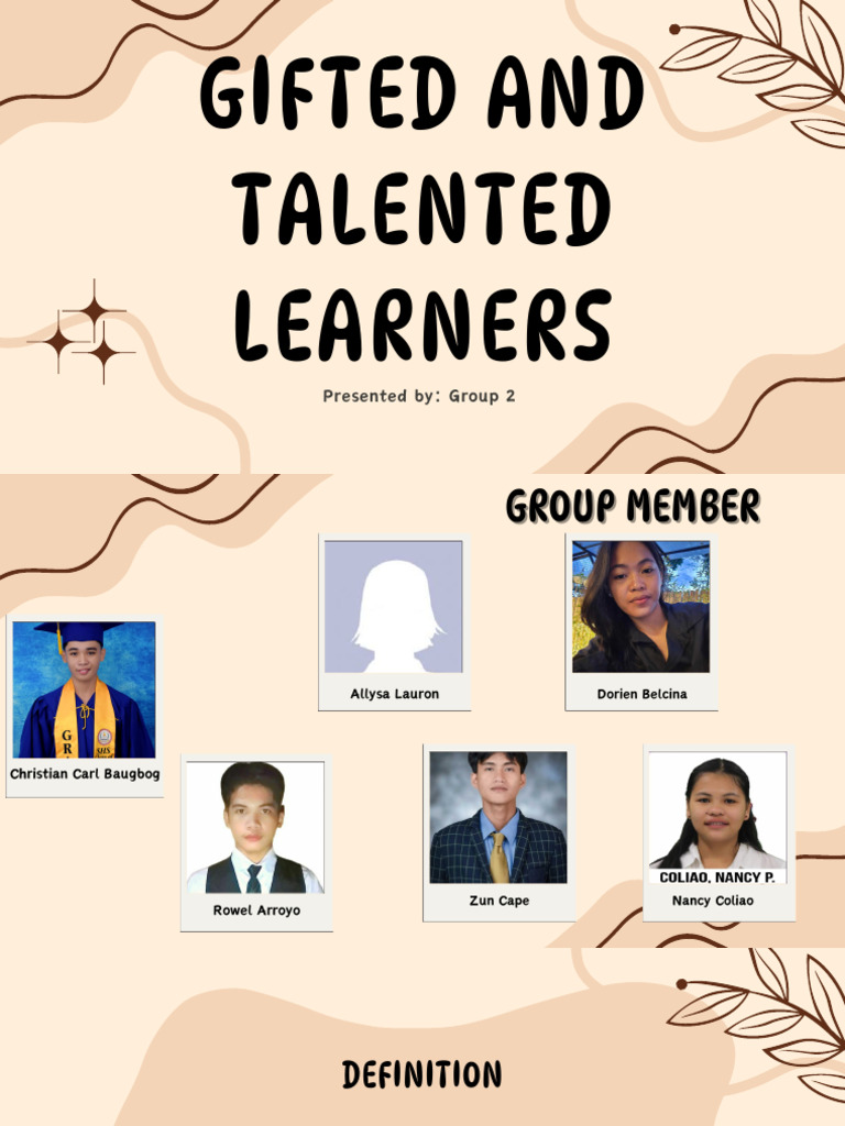 Gifted and Talented Learners | PDF | Differentiated Instruction | Educational Assessment