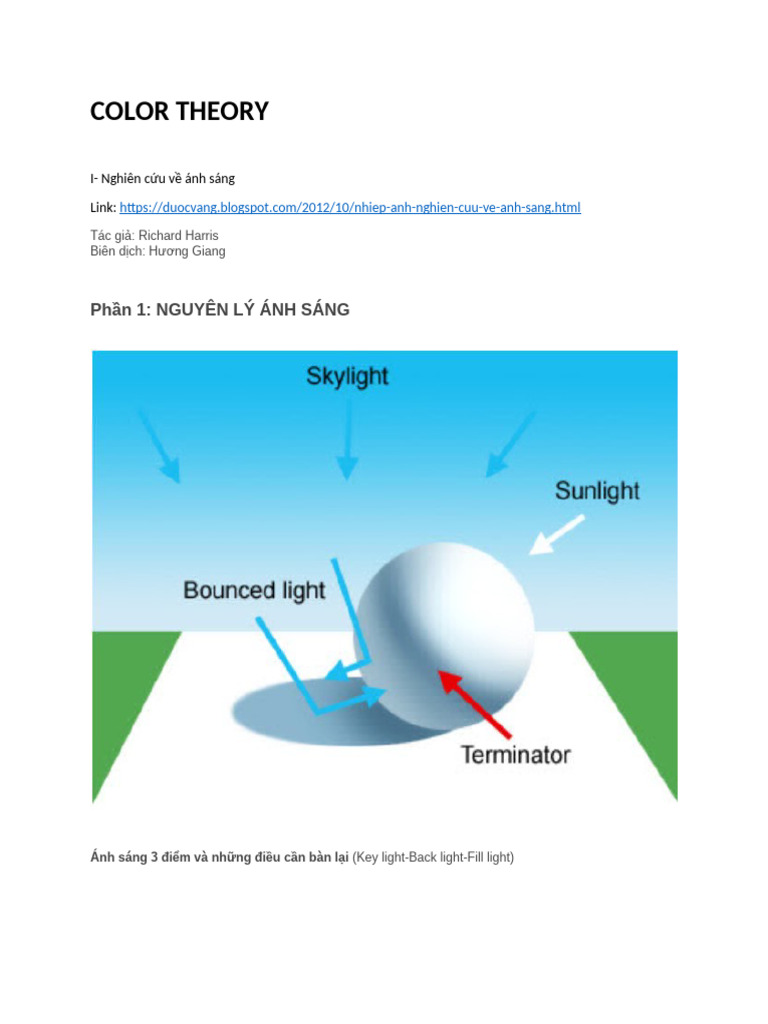 Color Theory | PDF