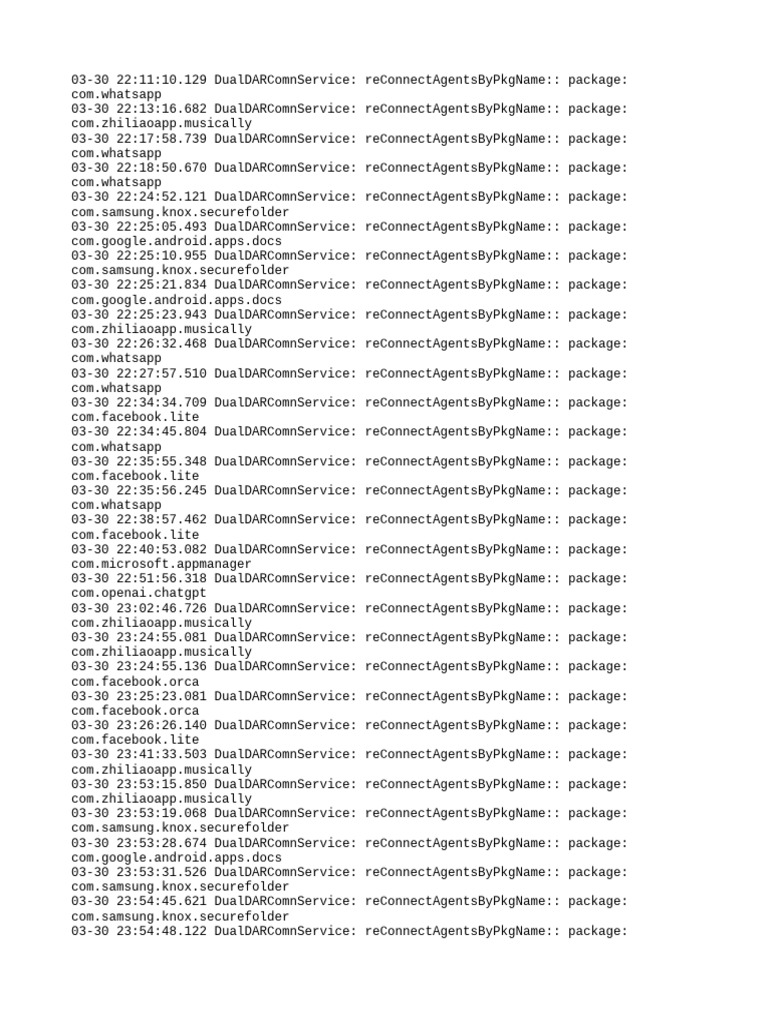 App Connection Logs Analysis | PDF
