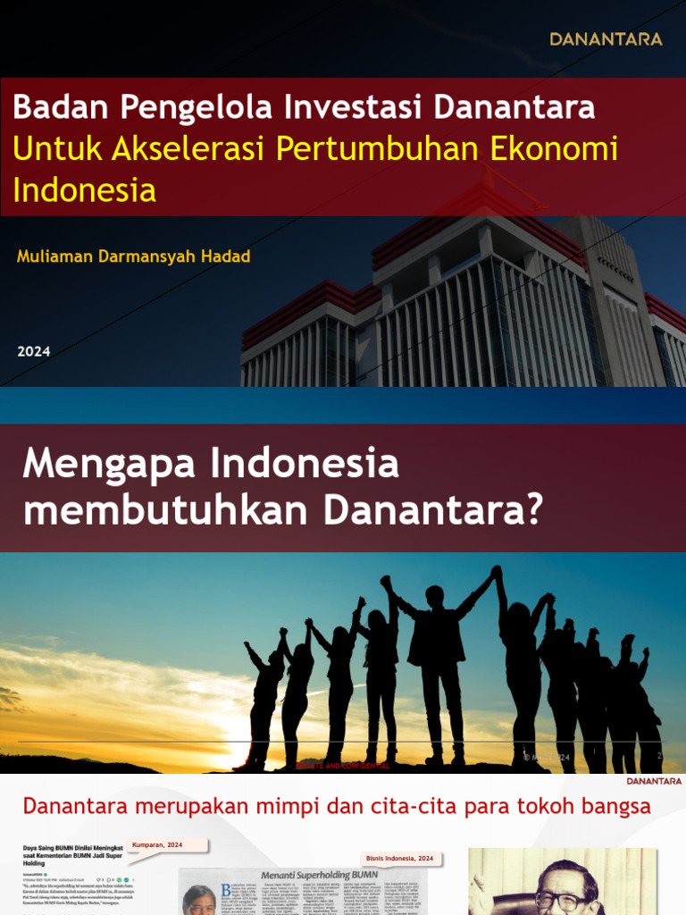 Danaantara - 20241021 - MDH - Materi Singkat Danantara - Magelang ...