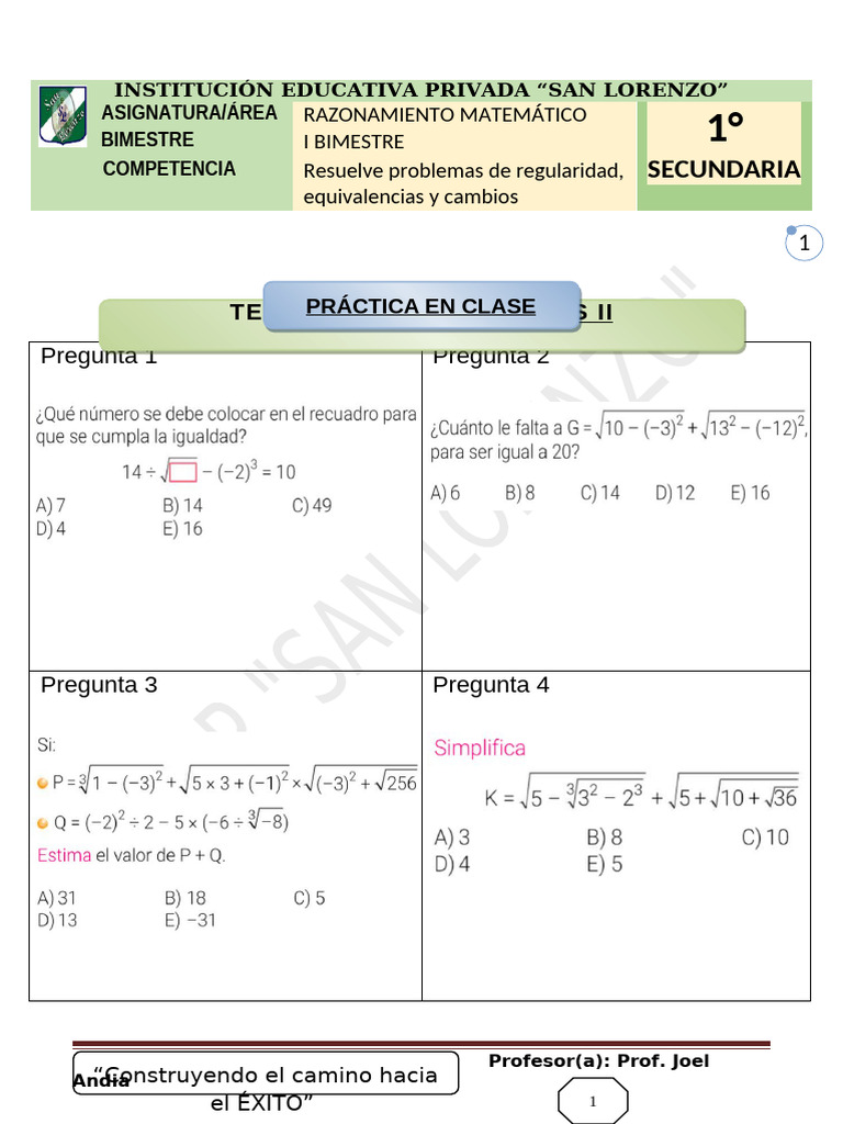 ALGEBRA1 | PDF