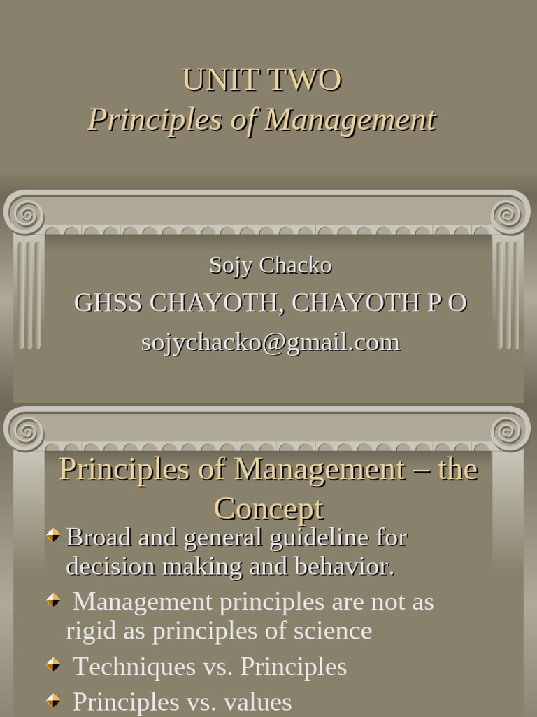 201 - Principles of Management Introduction | PDF