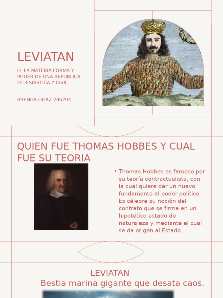 Leviathan Hobbes | PDF | Thomas Hobbes