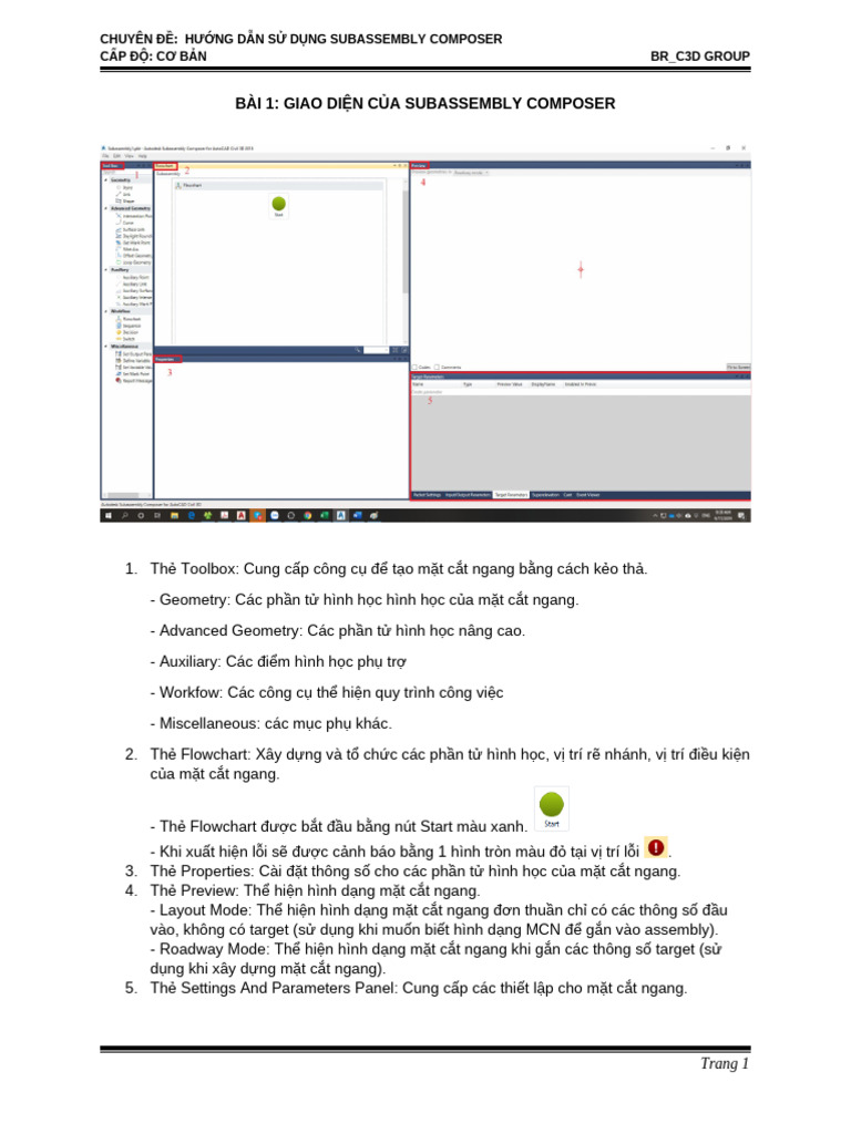 HDSD Subassembly Composer | PDF