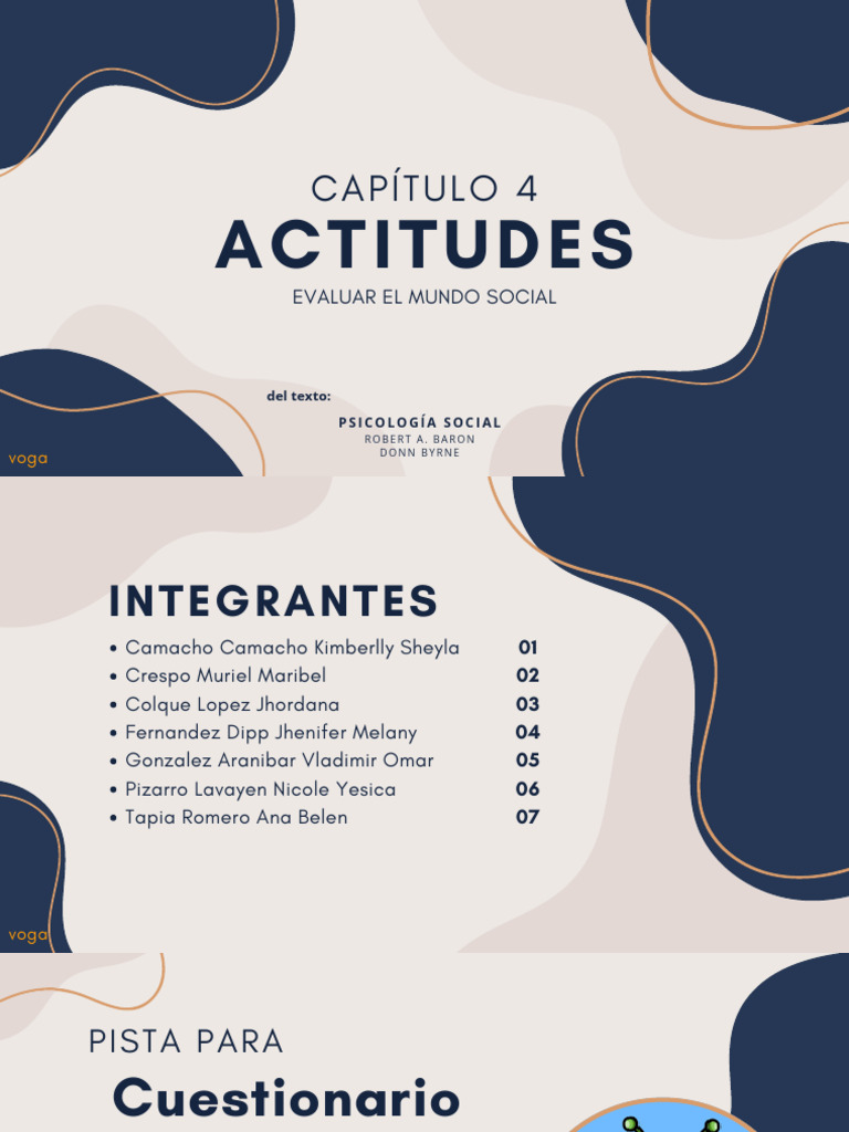 Actitudes Cap4 | PDF | Comportamiento | Aprendizaje