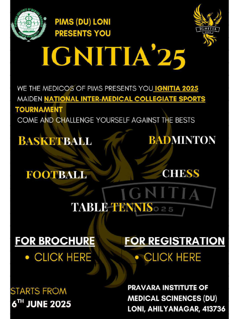 Ignitia 2K25 | PDF