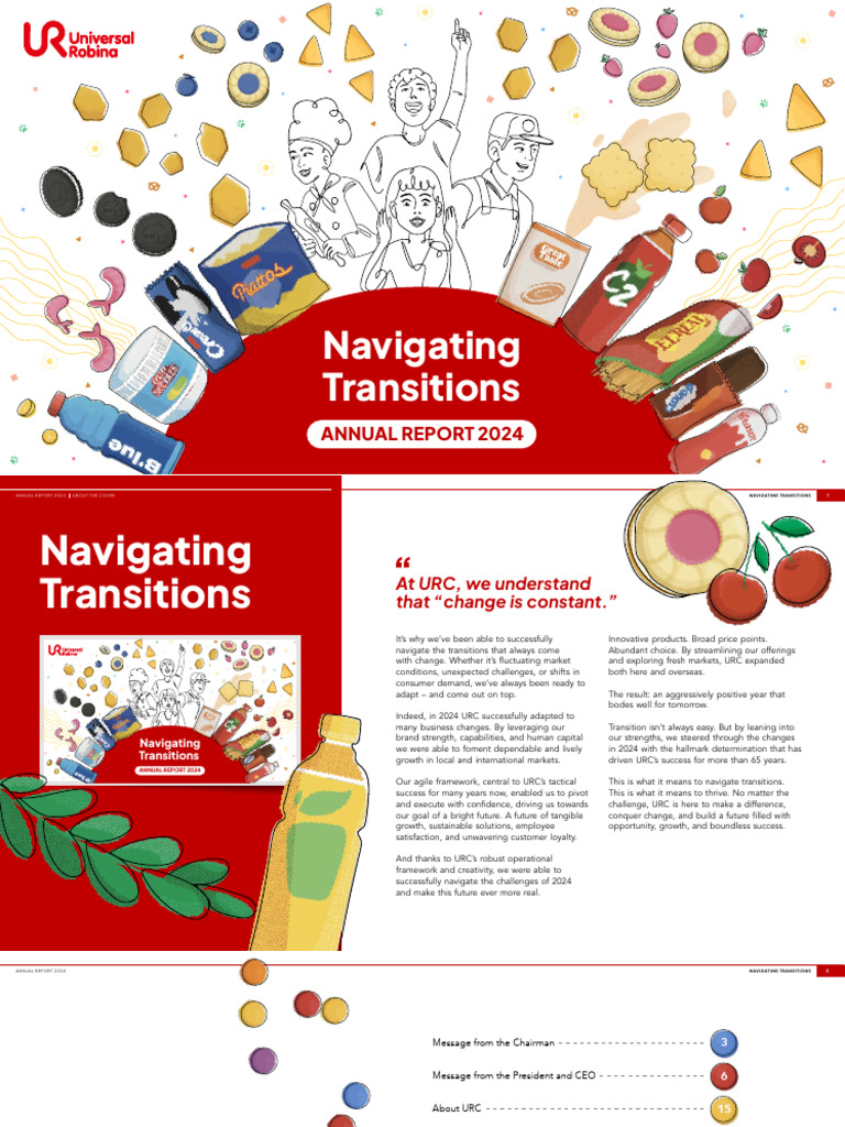 2024 Urc Annual Report | PDF | Equity (Finance) | Economies