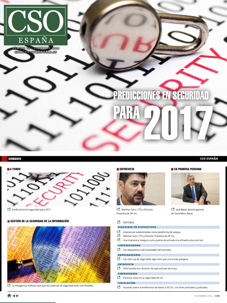 Cso 10 | PDF | Internet de las Cosas | La seguridad informática