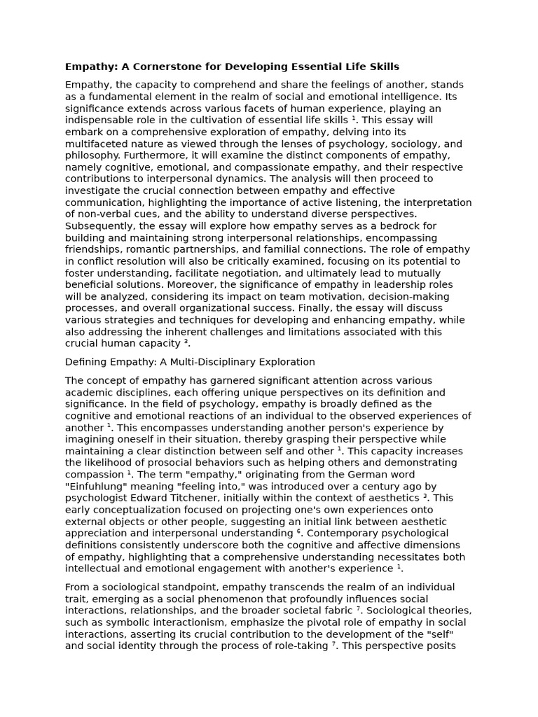 Empathy Doc Culture and Communication VAC | PDF | Empathy | Nonverbal Communication