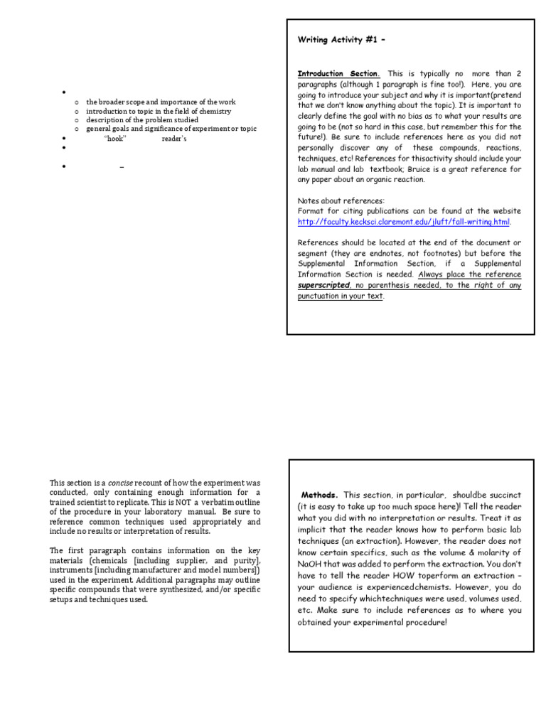 All Writing Handouts (NIUS) | PDF | Experiment | Data