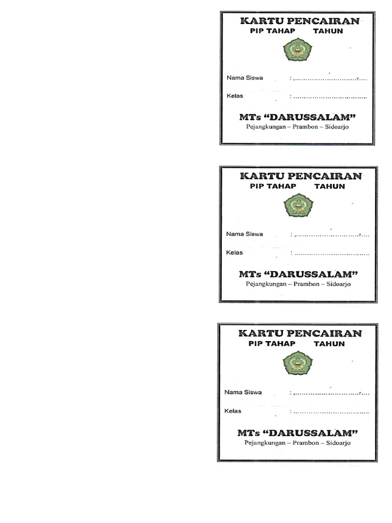 FORM PIP | PDF