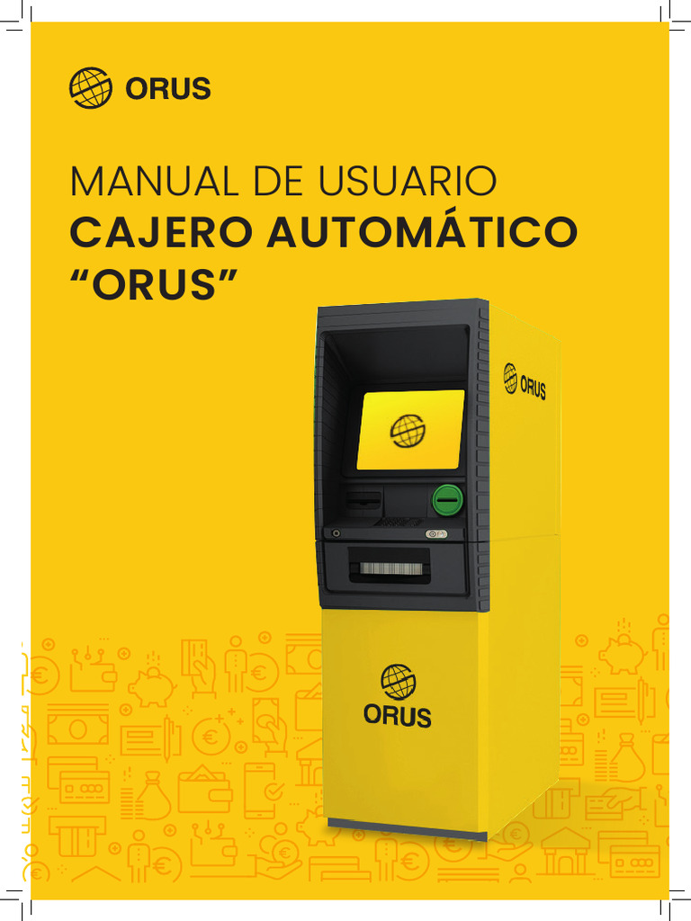 Manual Cajero Orus - Print | PDF | Número de identificación personal