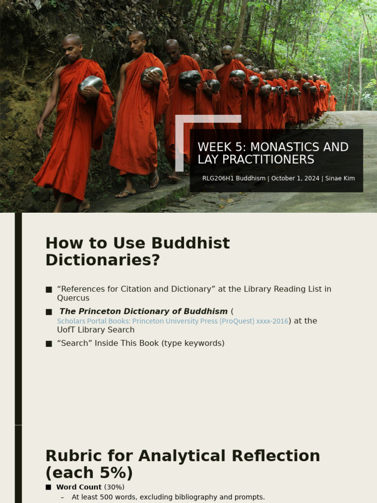 Buddhism: Monastics vs. Lay Practitioners | PDF | Bhikkhu | Buddhist ...