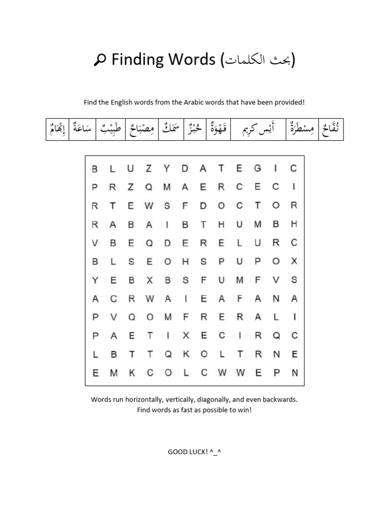 Pos Bahasa (Finding Words) | PDF