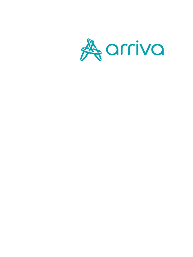 Arriva Bus Brand Guidelines Overview | PDF
