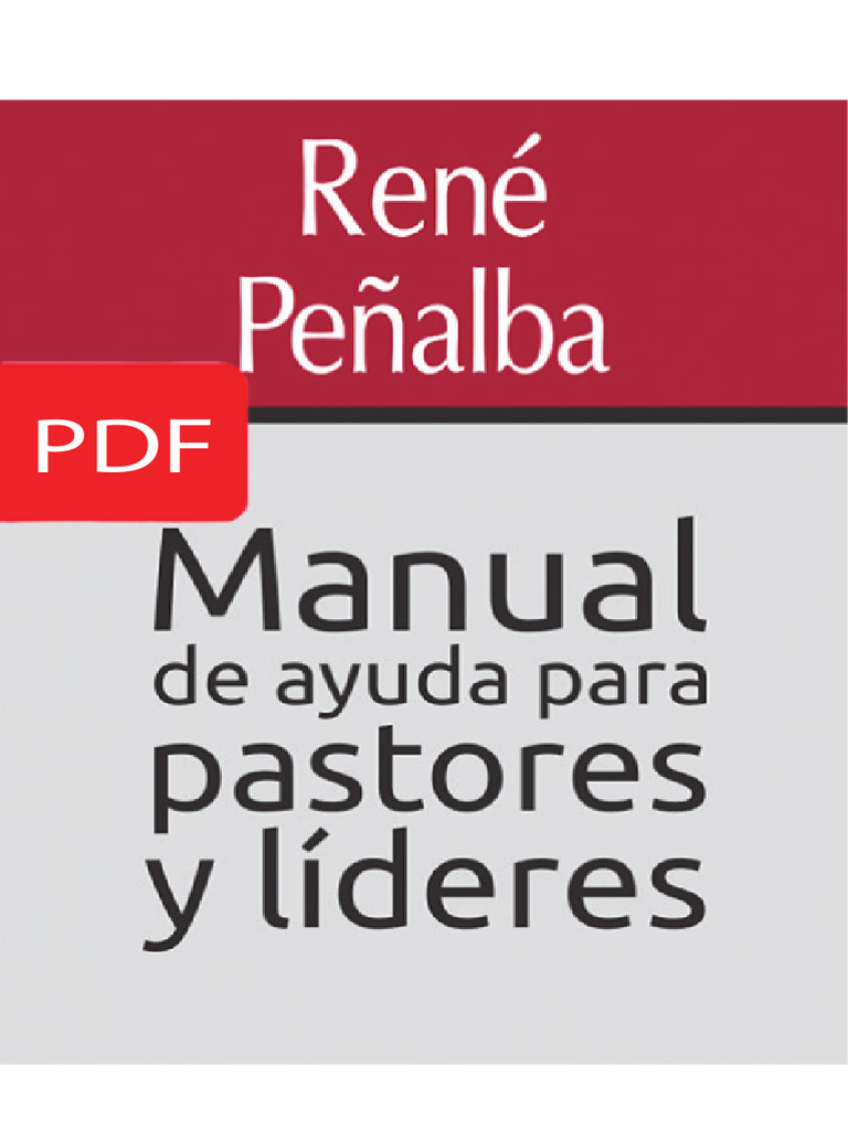 Manual de Ayuda para Pastores y Líderes - Rene Peñalba | PDF | Amor ...