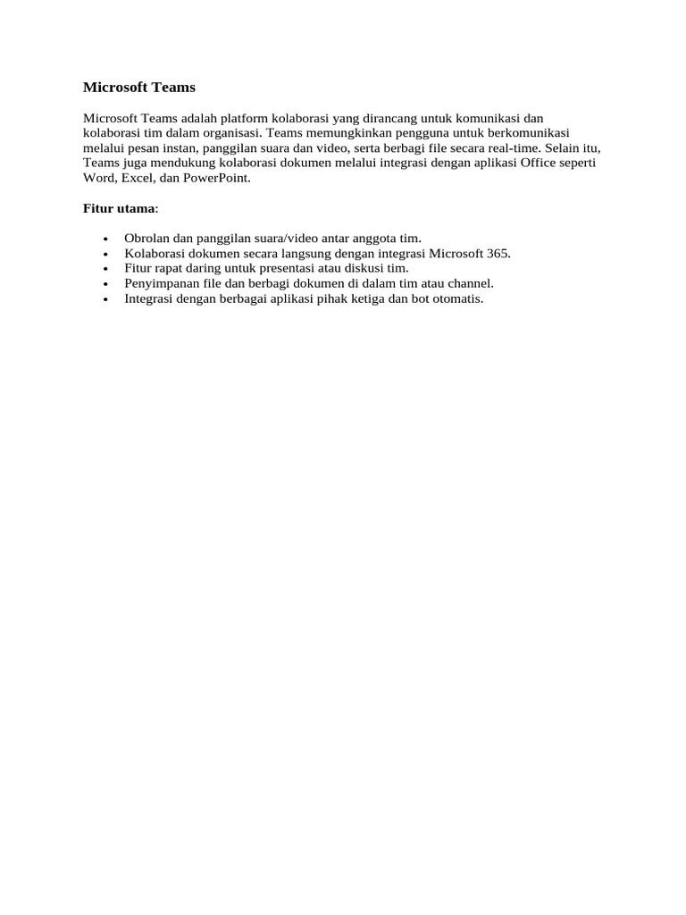 Microsoft Teams | PDF