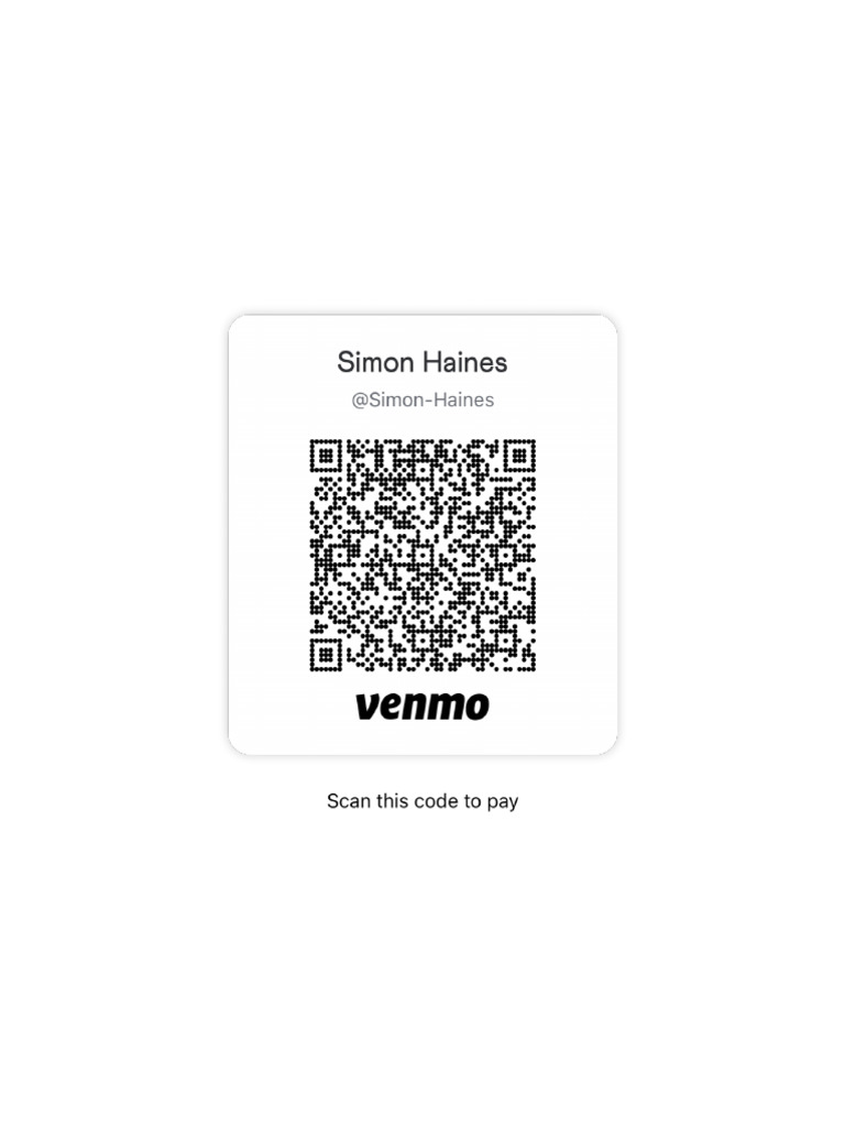Your Venmo QRC Kit | PDF